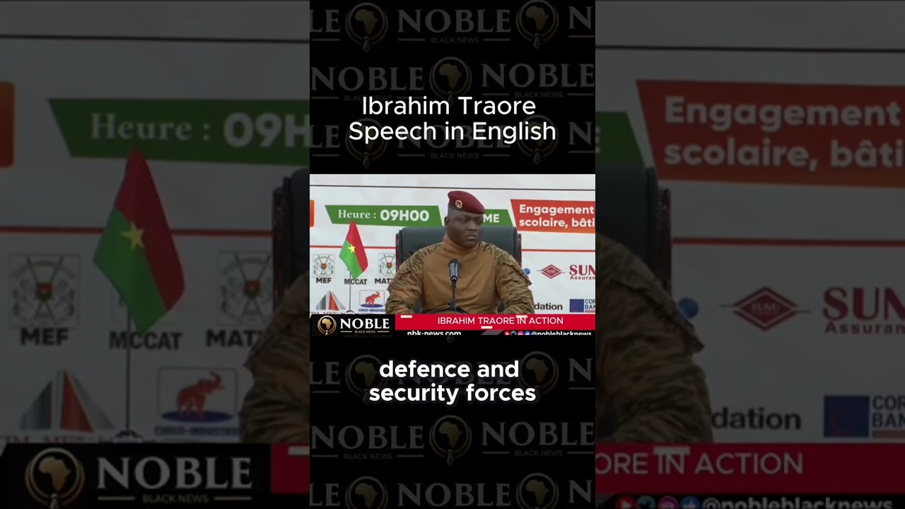Honoring Our Brave Defence and Security Force Ibrahim Traoré # ...